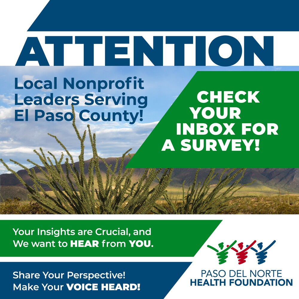 Attention local nonprofit organizations - Make your voices heard - Paso ...